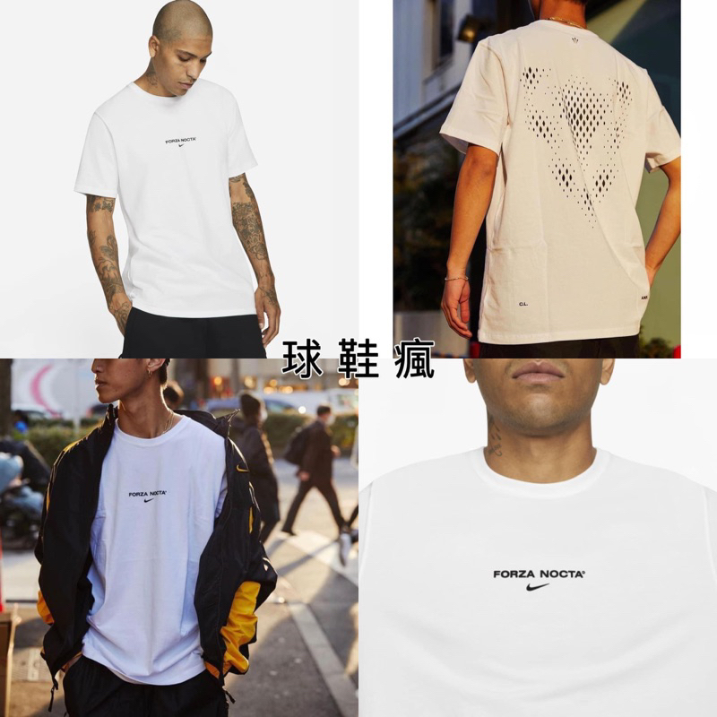 『球鞋瘋』NIKE x DRAKE NOCTA 限量 聯名款 白色 短袖 亞洲版型 DA4106-100 男女都可穿 | 蝦皮購物