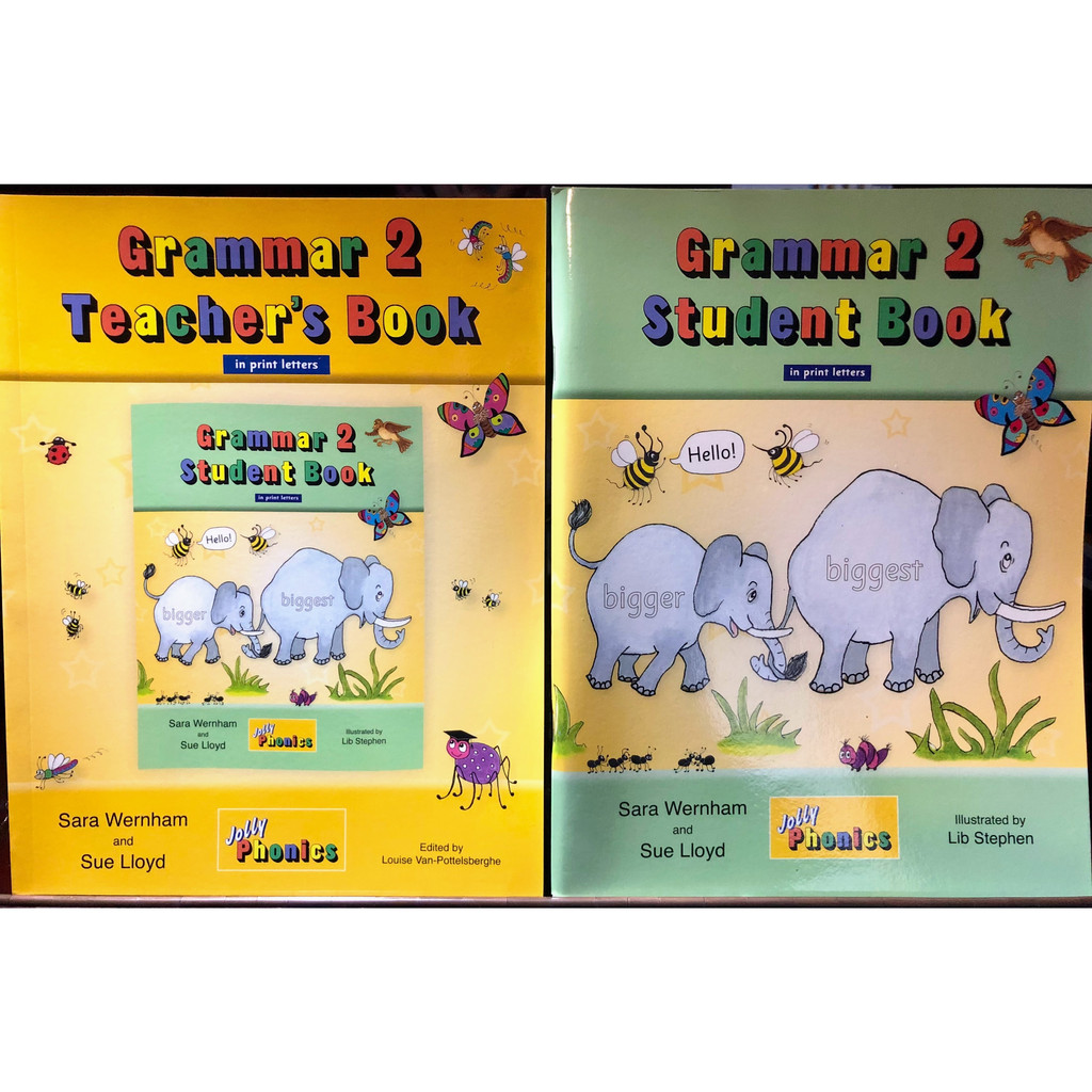 Jolly Grammar Teacher's & Student "Book 2" / (文法2老師手冊&學生習作) | 蝦皮購物