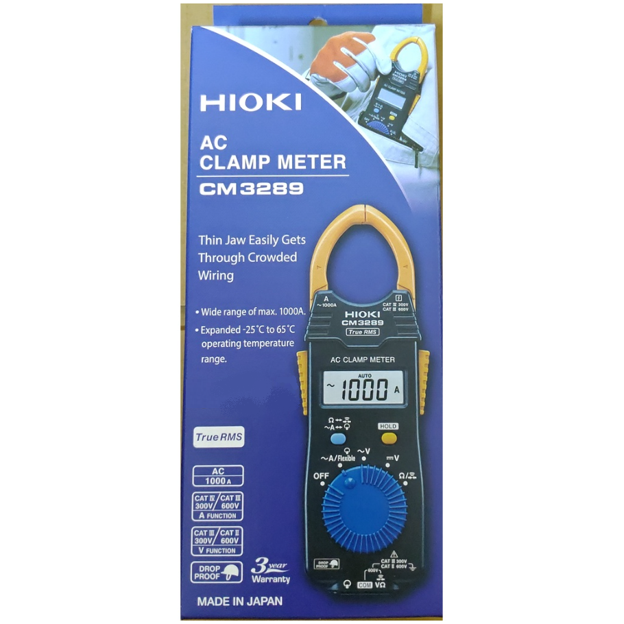 【雙子星五金】HIOKI AC勾表CM3289 /日本製/鉤表/電錶/鉗形表/交流/電表/鉤錶/3289 | 蝦皮購物