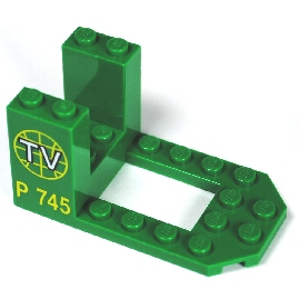 |樂高先生| LEGO 樂高 絕版老物 30250/6425 駕駛艙 直升機底盤 電視轉播 印刷配件 正版樂高/二手 | 蝦皮購物