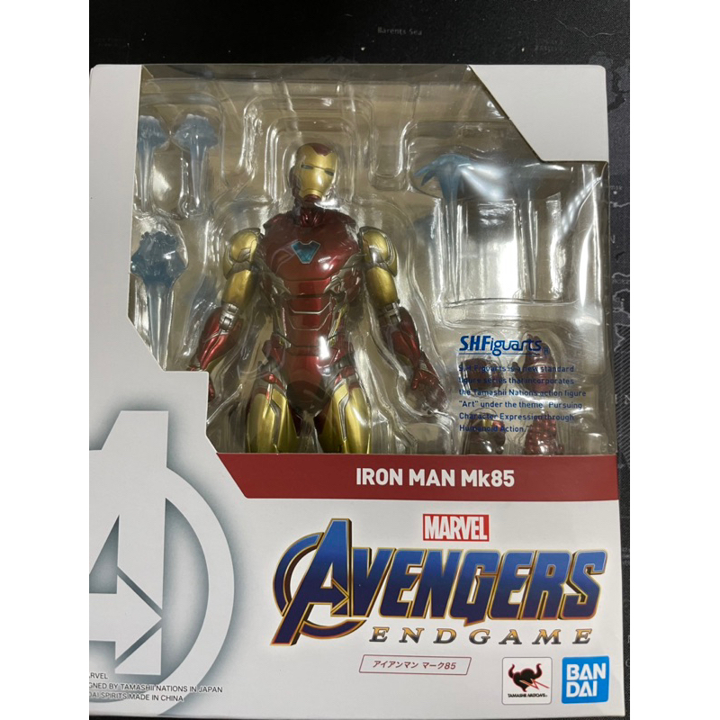 萬代 S.H.Figuarts SHF 鋼鐵人 MK85 復仇者聯盟4 終局之戰 | 蝦皮購物