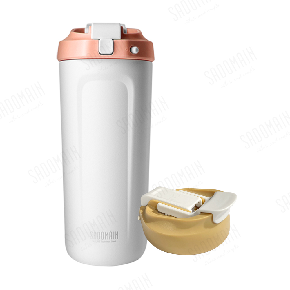 [加贈上蓋]【SADOMAIN仙德曼】316不鏽鋼雙飲吸管直飲隨行杯700ml/500ml《WUZ屋子》保冷保溫 水瓶 | 蝦皮購物