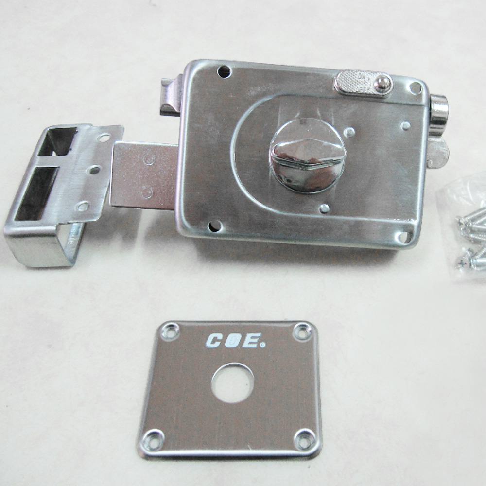 C.O.E C-201SS 隱藏式四段鎖 小旋轉鈕 C-201S大旋轉鈕 四段鎖 不銹鋼無拉把 快速伸縮四段鎖 防盜鎖 | 蝦皮購物