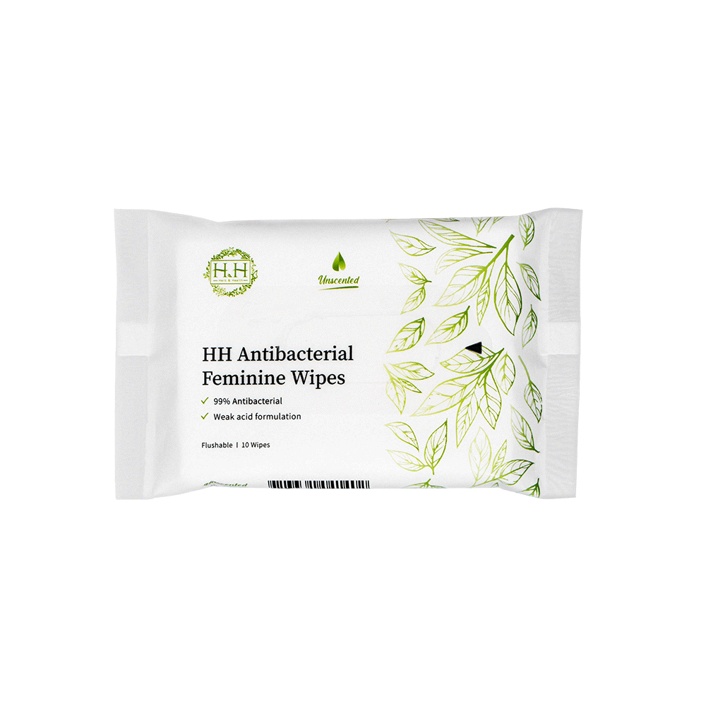 【happy_baby 】HH 女性私密濕式衛生紙(抗菌配方/10抽)X10 | 蝦皮購物