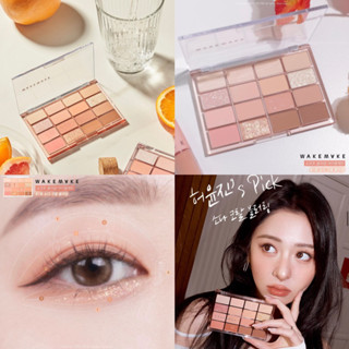 【米粒森】韓國🔥 WAKEMAKE 十二色 十六色眼影盤 眼影 WAKE MAKE 12色16色 眼彩盤 | 蝦皮購物