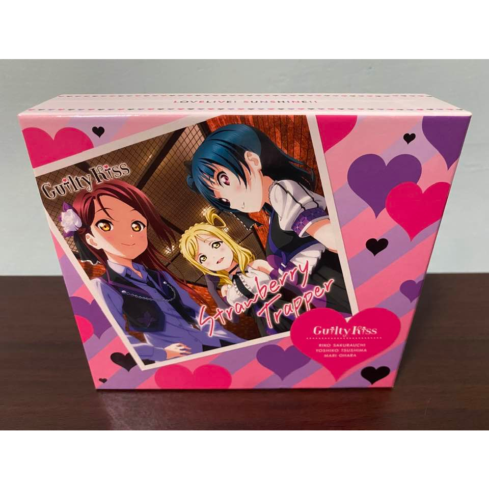 Aqours 日版 通常盤 CD*3+附錄貼紙+盒套 Guilty Kiss CYaRon! AZALEA 合售 全新 | 蝦皮購物