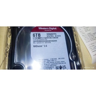 全新未拆 WD 紅標 Plus 6t 6TB 3.5吋 NAS 硬碟 WD60EFPX 2022 12 出廠 自取 | 蝦皮購物