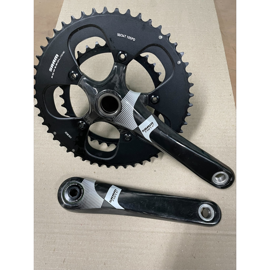 Sram Force 10速 50/34 172.5 大盤 齒盤 | 蝦皮購物