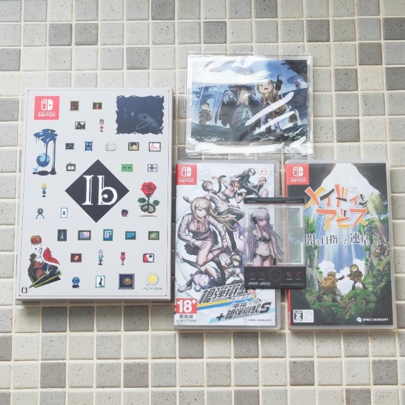 現貨 Ib 遊戲設定集 來自深淵 朝向黑暗的雙星 槍彈辯駁 三部曲合輯 + 幸福槍彈辯駁 附特典 NS switch | 蝦皮購物