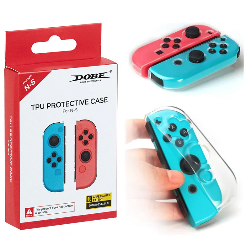 任天堂 SWITCH NS OLED DOBE 左右手把 JOYCON 控制器 TPU 手把保護殼 保護套 軟殼 台中 | 蝦皮購物