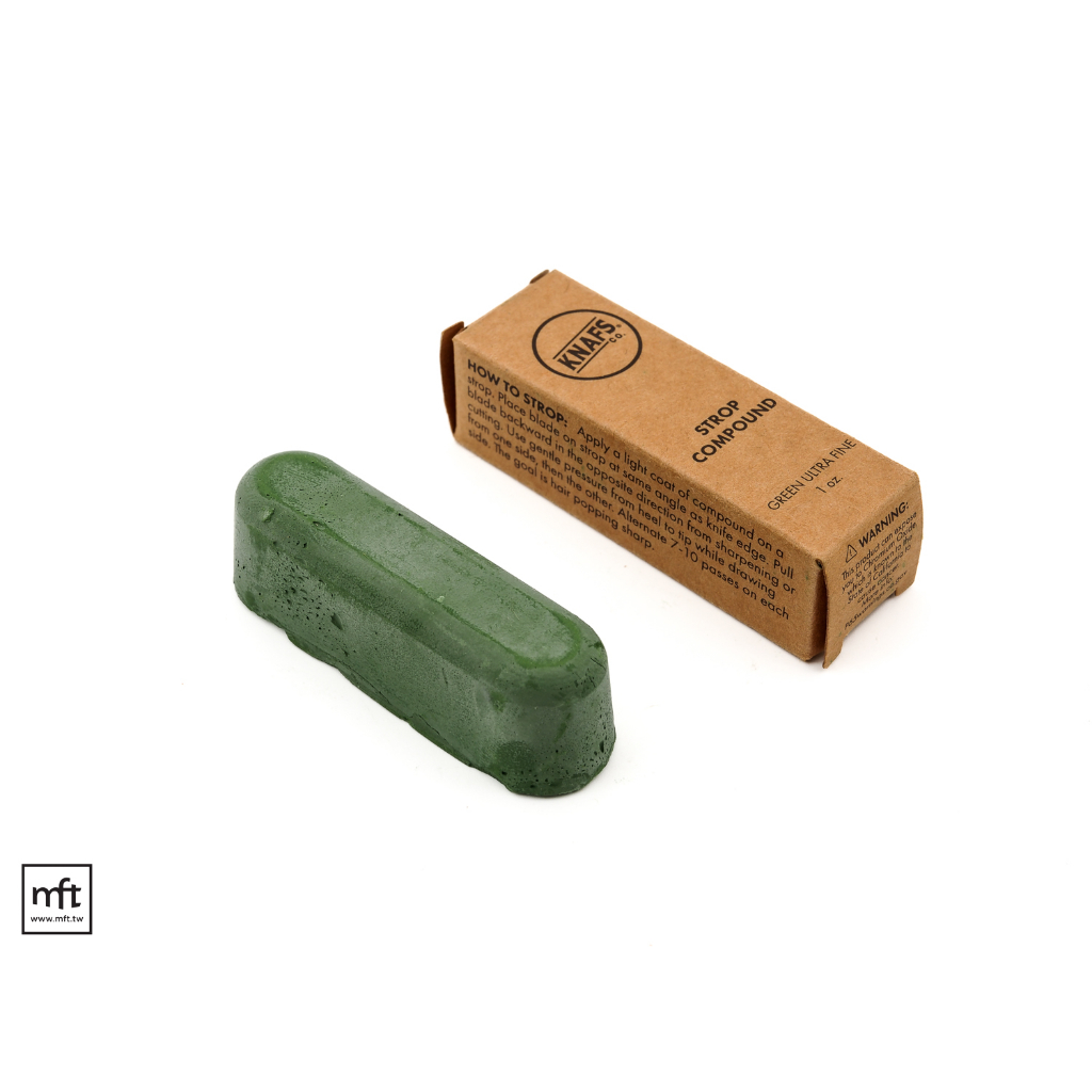 MFT 美國 KNAFS Strop Compound Green Ultra Fine 小尺寸 青土 青棒 拋光研磨劑 | 蝦皮購物