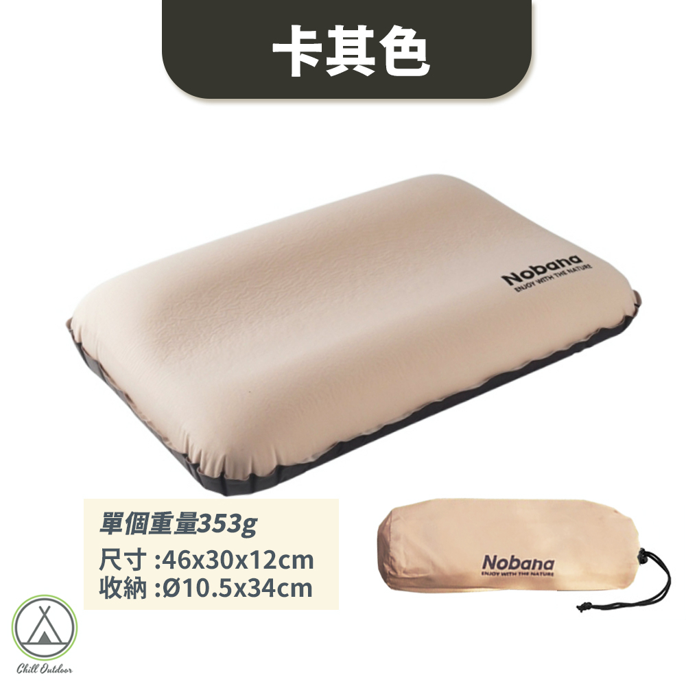 [桃園/新北店面24H出貨]NOBANA 3D自動充氣枕頭 充氣枕頭 枕頭 枕 旅行便攜頸椎枕 午休靠枕 野營 露營 | 蝦皮購物