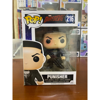 FUNKO POP 216 懲罰者 制裁者 罰叔 punisher 夜魔俠 影集 二手 正版 盒損 附殼 | 蝦皮購物