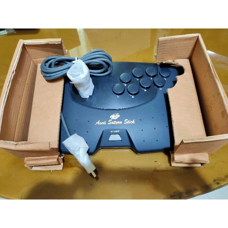 全新品 原廠 ASCii Sega Saturn Stick 日製街機搖桿 | 蝦皮購物