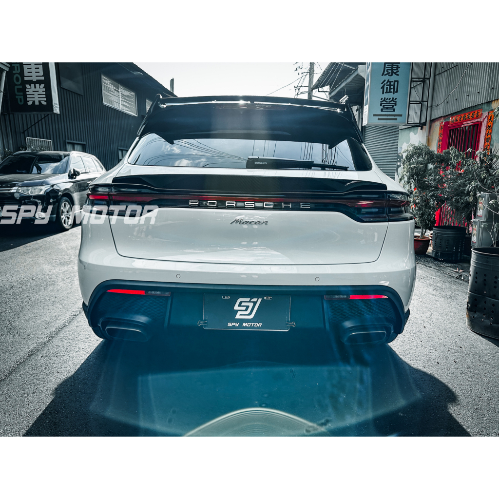 【SPY MOTOR】Porsche Macan G3 碳纖維擾流頂翼 | 蝦皮購物