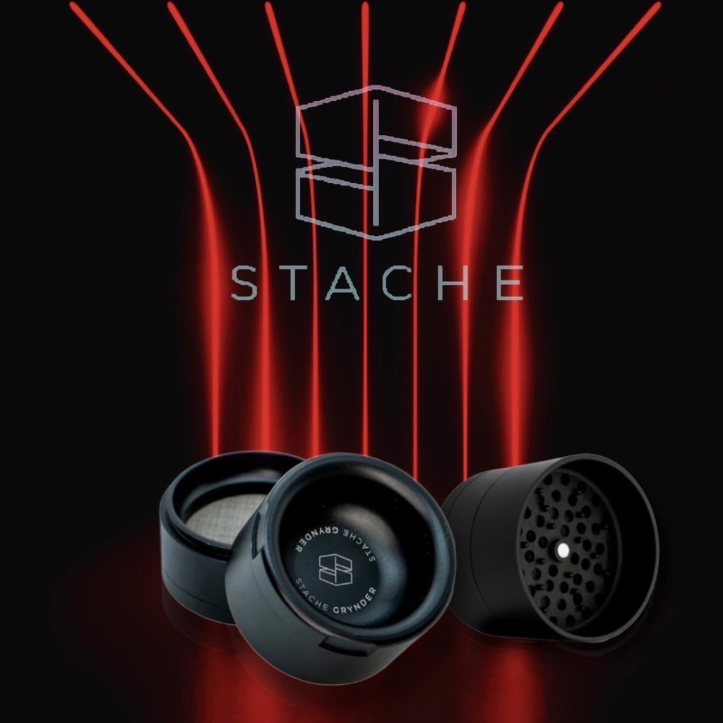 NEW升級 菸草研磨器｜捲菸 Stache grinder 四層構造 煙灰缸 美國原裝 認證經銷商 SLX SCS | 蝦皮購物