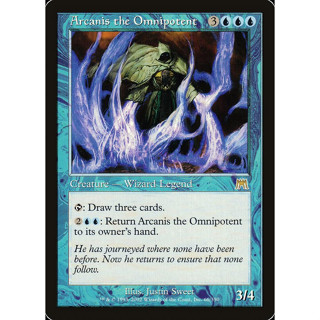 Arcanis the Omnipotent 全能的阿卡尼思 閃卡 魔法風雲會 MTG | 蝦皮購物