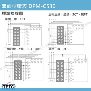 【8H快速出貨】DELTA台達 多功能集合式 盤面型 電表DPM-C530 公司貨 #台中實體店面 | 蝦皮購物