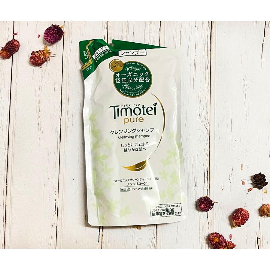 【水佧】TIMOTEI 蒂沐蝶深層純淨洗髮精補充包385g | 蝦皮購物