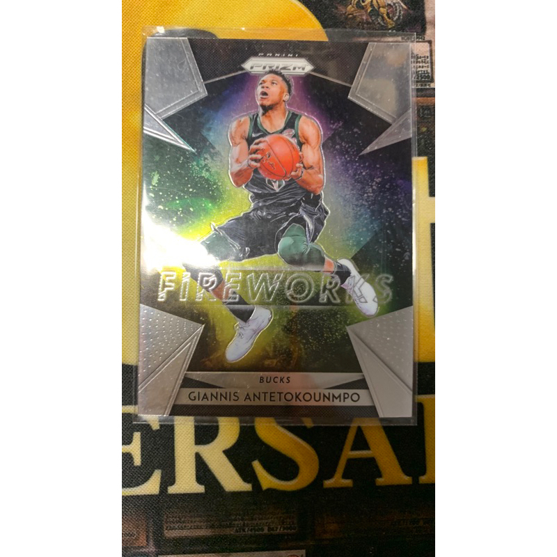 NBA球員卡 字母哥 fire works 18-19 | 蝦皮購物