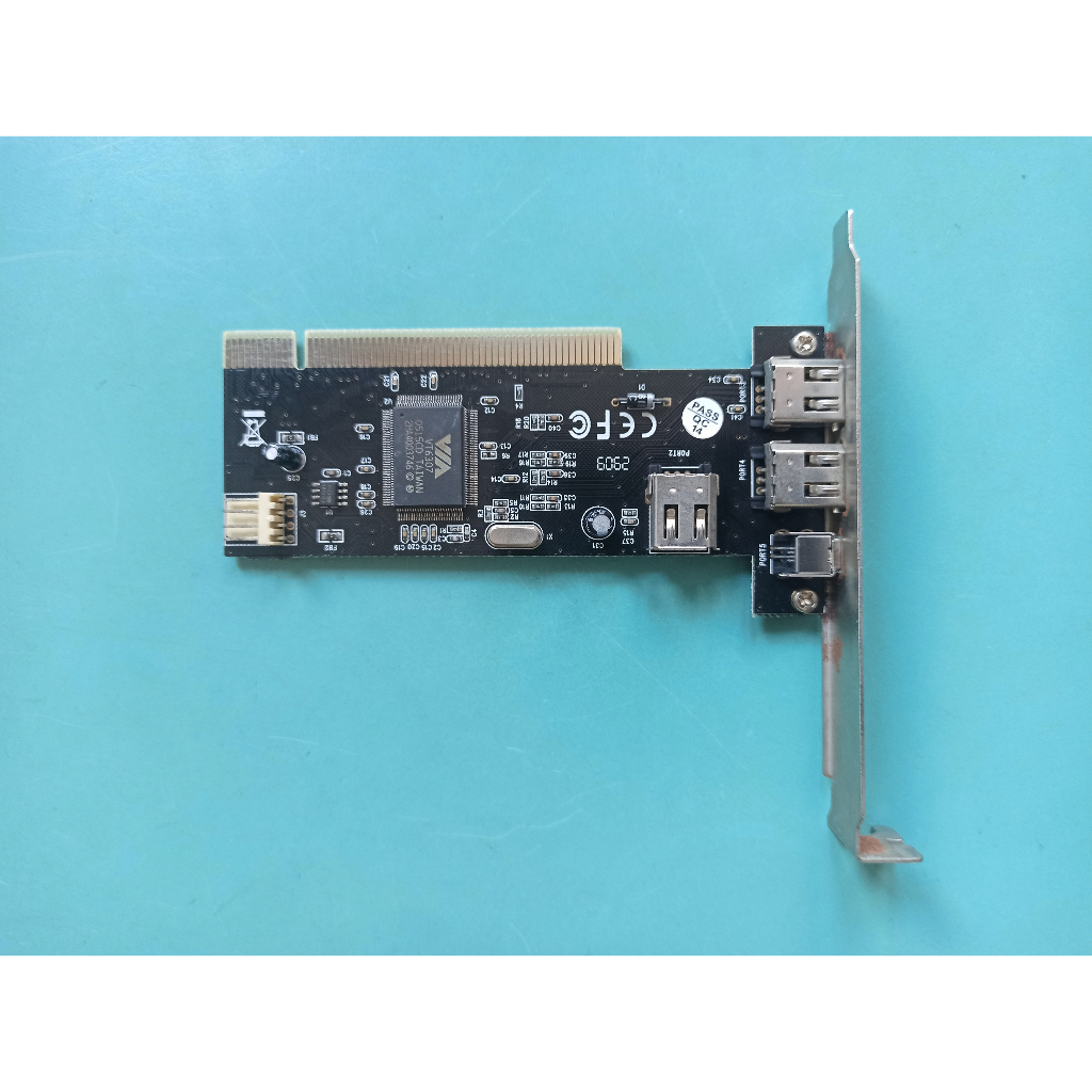 懷舊 PCI介面 IEEE-1394 擴充卡 VIA OHCI Compliant IEEE 1394 控制器 | 蝦皮購物