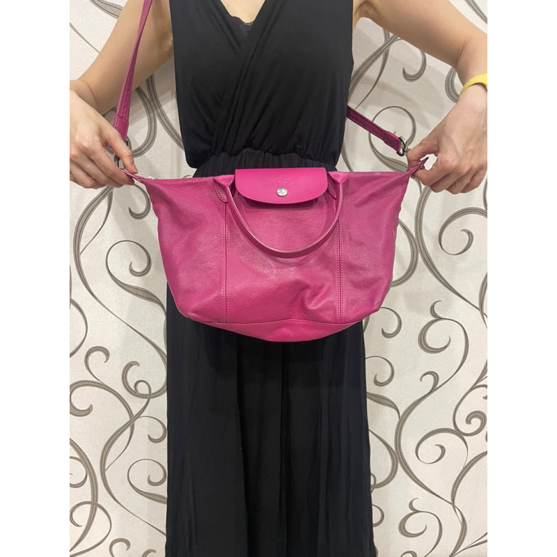 Longchamp 小羊皮二手&coach斜背包 | 蝦皮購物