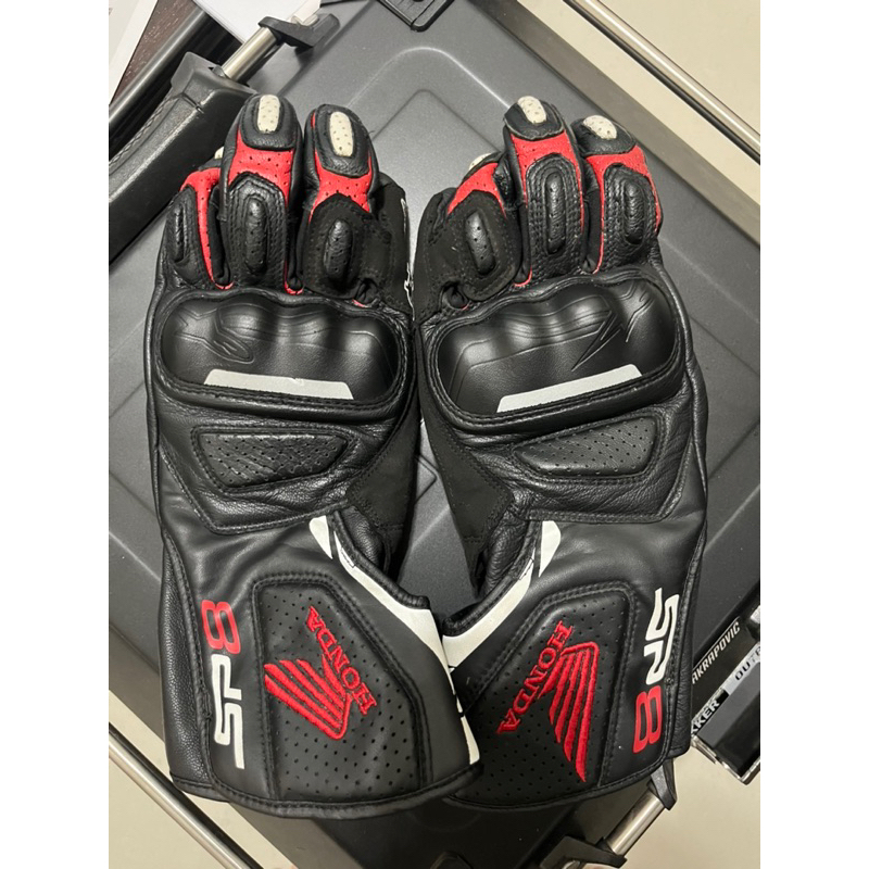 義大利Alpinestars A星 SP-8 SP8 V2 HONDA 聯名 防摔手套 真皮長版手套 可觸控 | 蝦皮購物