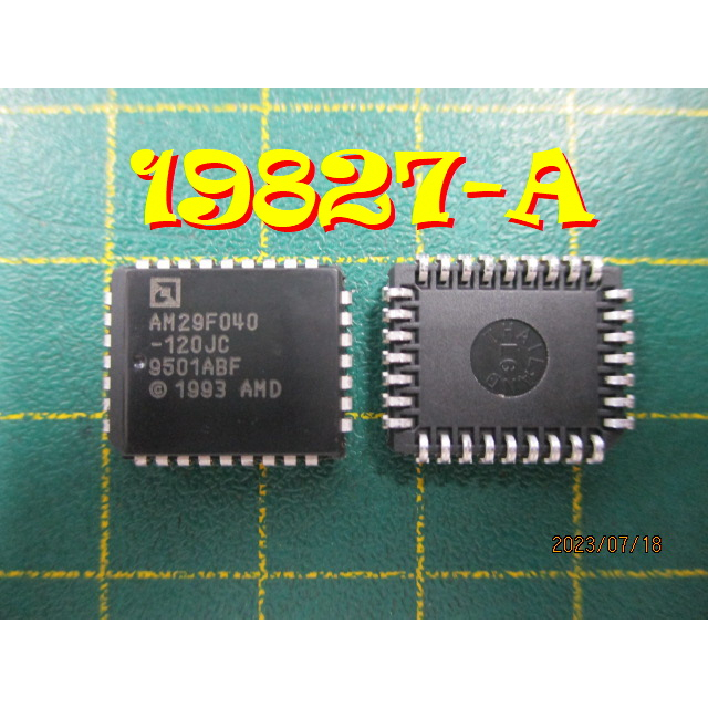 【全冠】AMD AM29F040-120JC 4Mbit CMOS FLASH MEMORY 快閃記憶體512K x 8 | 蝦皮購物