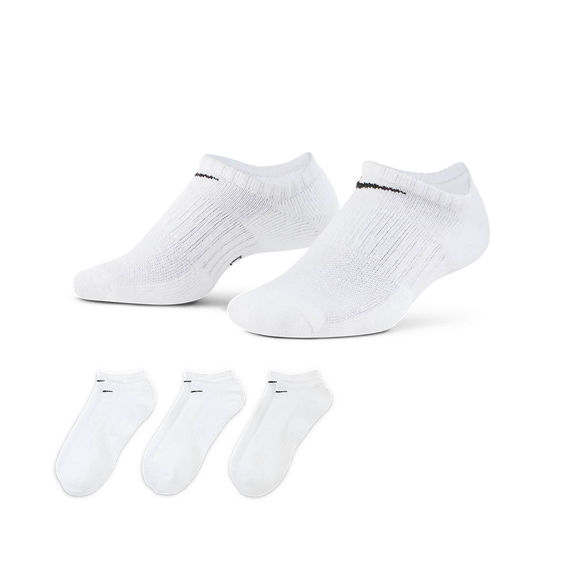 NIKE EVERYDAY LTWT NS 3PR 隱形襪 白 SX7678-100 | 蝦皮購物