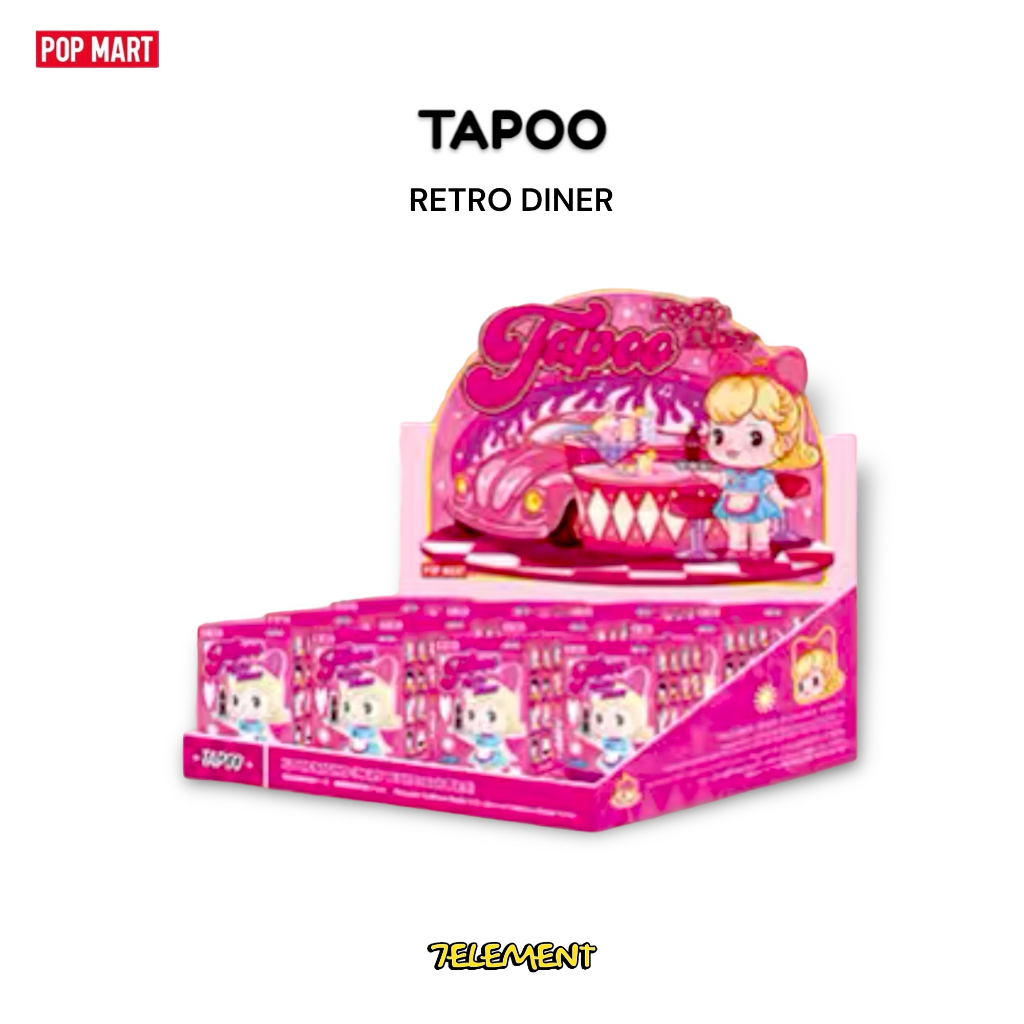 - 確認款 - POPMART TAPOO 懷舊餐廳 系列 泡泡瑪特 美式餐廳 公仔 盲盒 單抽 隱藏 中盒 潮玩 確認 | 蝦皮購物