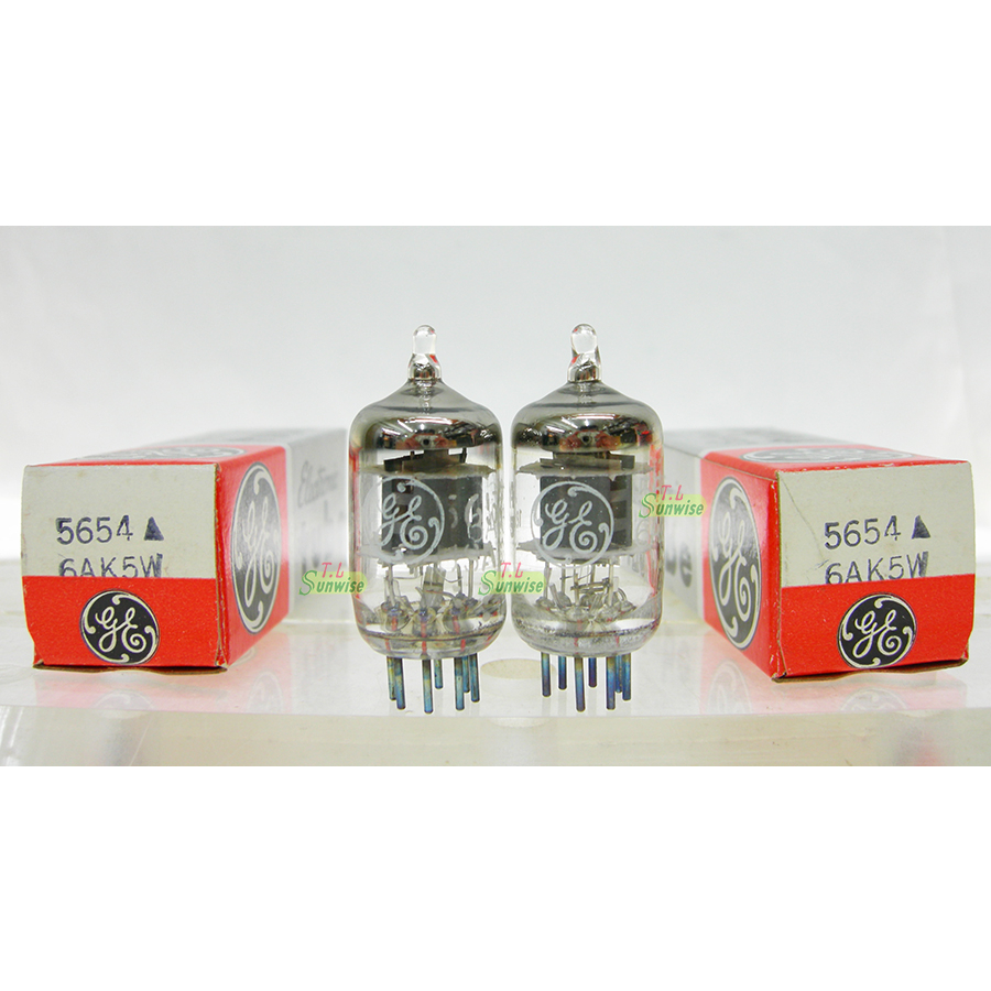 中國 6J1 升級管︽NO:61005 美國 GE 5654 / 6AK5W (NIB) 1對 真空管 ( EF95 ) | 蝦皮購物