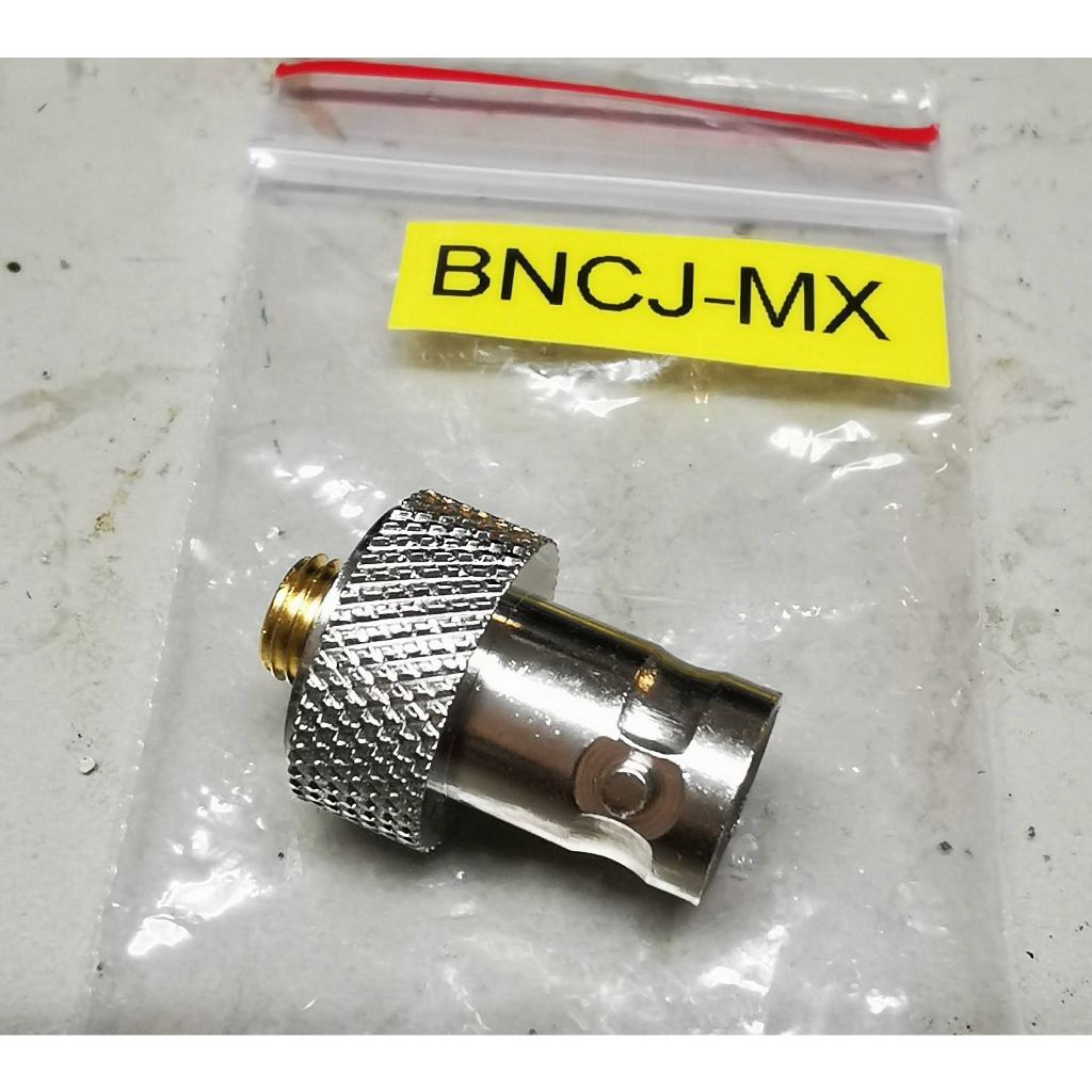 Motorola 無線電手持機轉接BNC母頭轉接頭 轉接座下方旋入手持機上方可使用BNC公頭天線或連接線 BNCJ-MX | 蝦皮購物