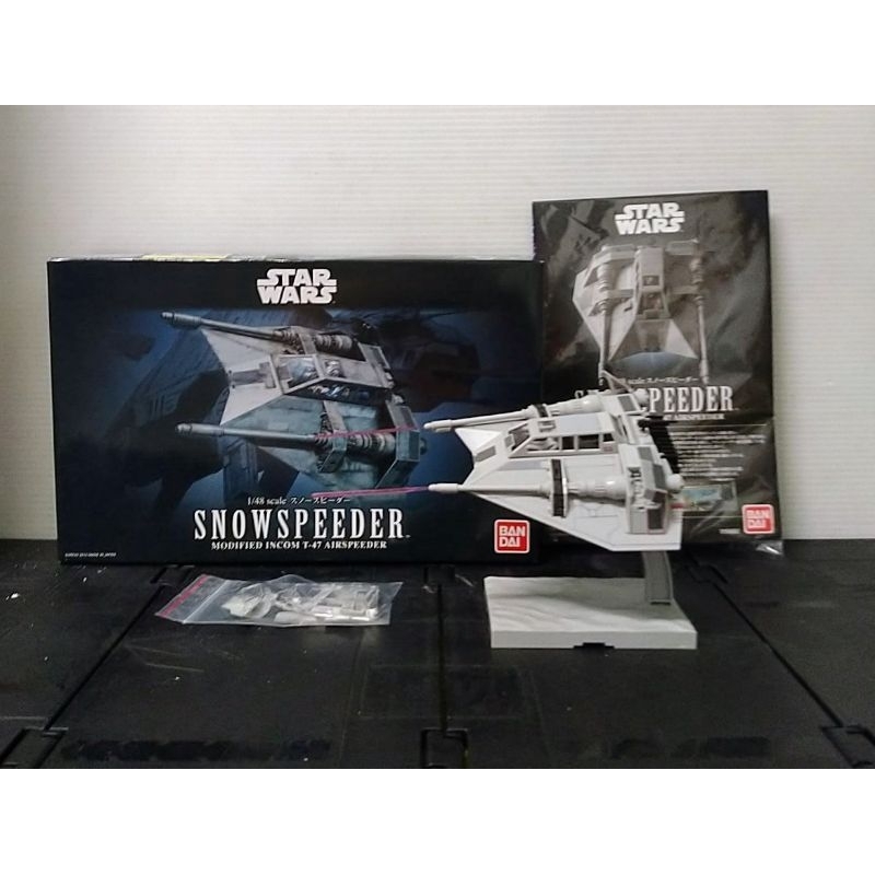 BANDAI 星際大戰/STAR WARD--1/48 SNOWSPEEDER T-47 雪地戰機 組裝模型 | 蝦皮購物