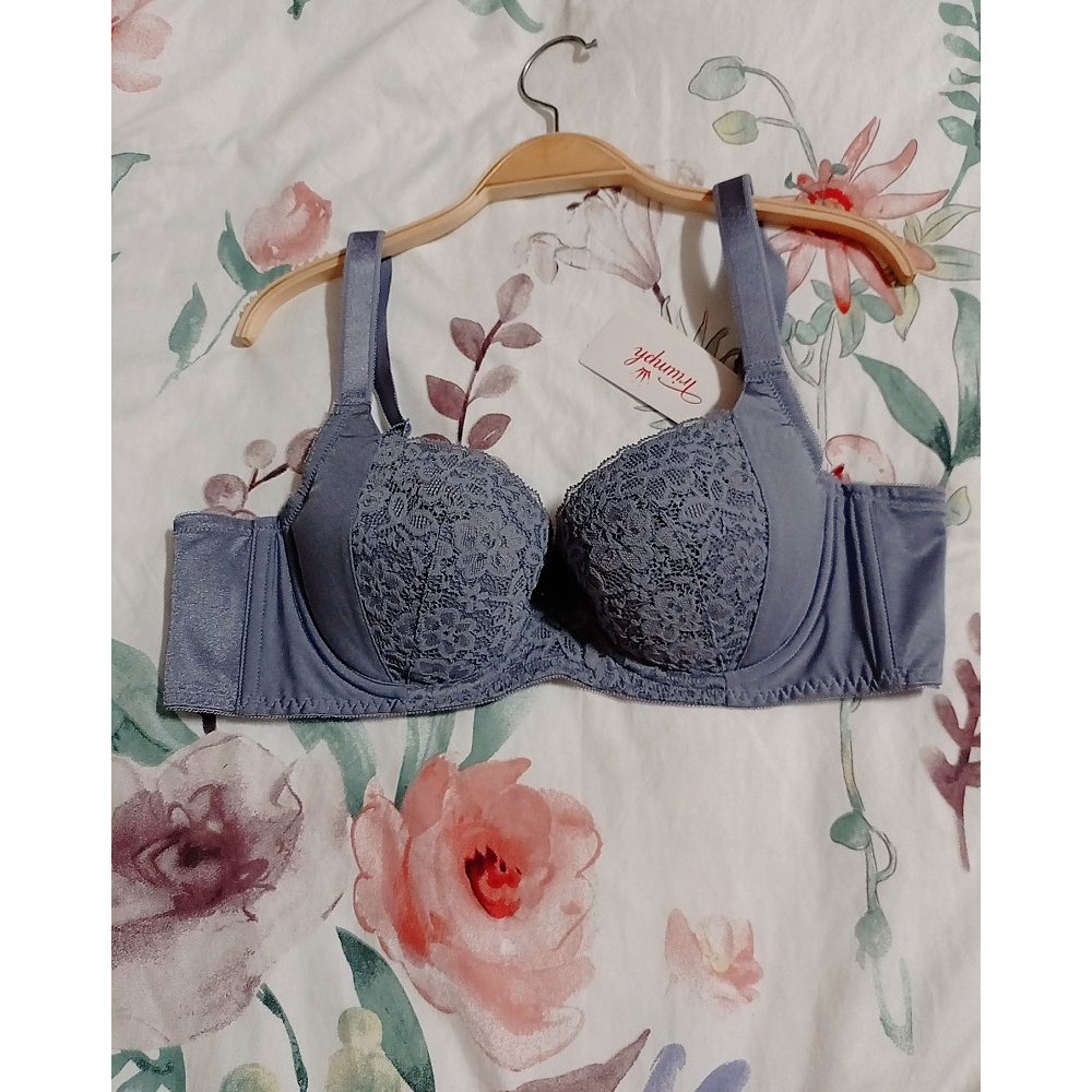 【黛安芬轉售】16- 8296月牙高脇邊80E=36E包覆單內衣(SO灰紫) | 蝦皮購物