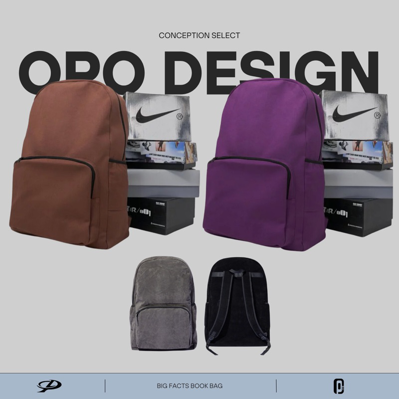 【Conception Select】現貨即將絕版 OPO DESIGN BIG FACTS BOOK BAG 巨型書包 | 蝦皮購物
