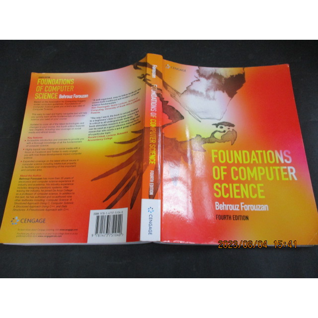 FOUNDATIONS OF COMPUTER SCIENCE 4E 9781473751040 幾乎無劃記 | 蝦皮購物