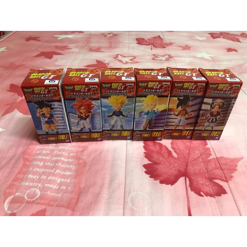 全新 現貨 代理版 萬代 景品 WCF 七龍珠 GT Vol.2 全六款 大全 | 蝦皮購物