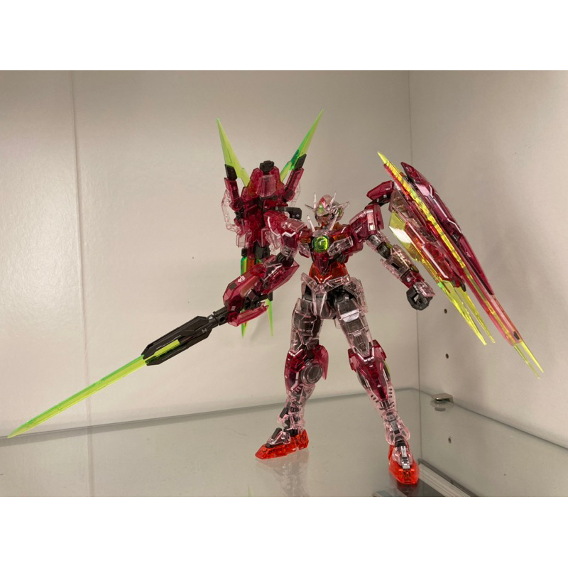 RG 00Q full saber TA彩透/TGB限定 trans-AM 塗裝完成品 | 蝦皮購物
