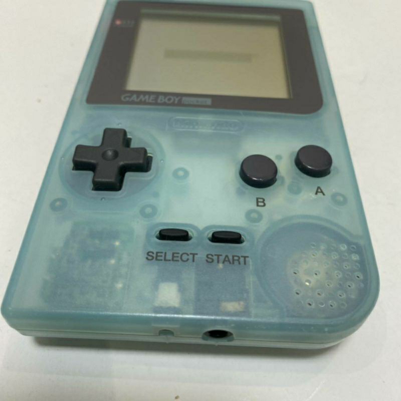 Gameboy pocket限定版冰藍色 | 蝦皮購物