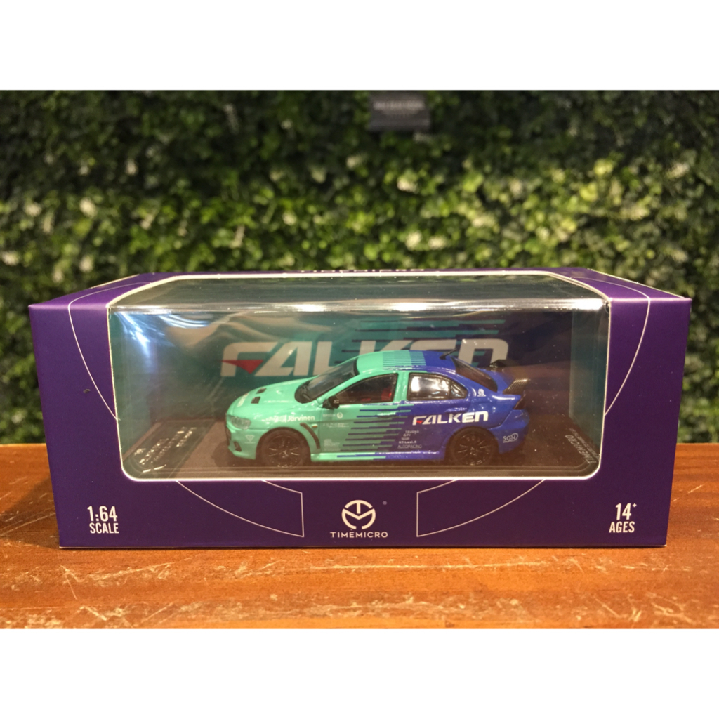 1/64 TimeModel Mitsubishi Lancer EVO X Falken TM643113【MGM】 | 蝦皮購物