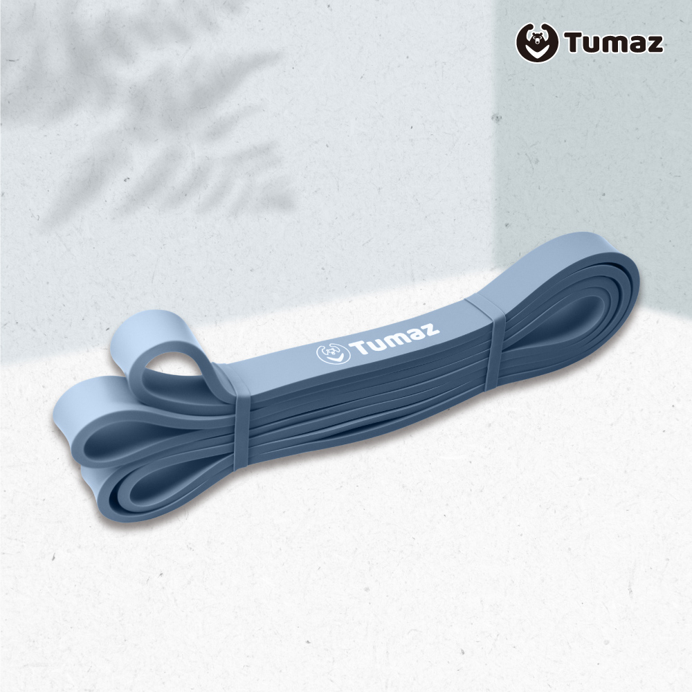 Tumaz月熊/加厚彈力繩 橡膠訓練彈力帶 15~55磅 引體向上輔助 防滑天然乳膠 莫蘭迪色 免運台灣現貨 | 蝦皮購物