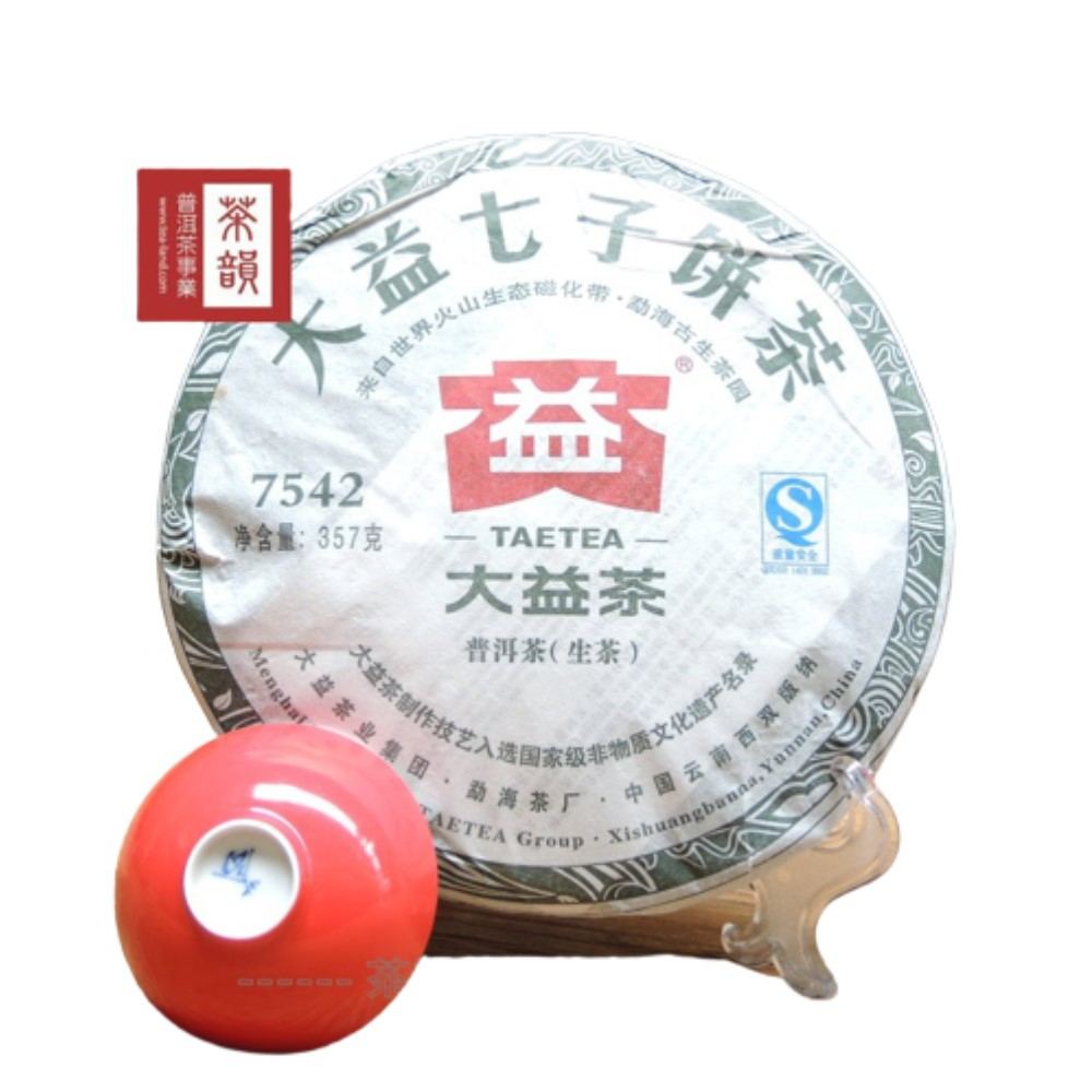 【茶韻】【7542 101】2011年 大益/勐海茶廠 生茶 普洱茶 357g 經典配方 保證真品 購買安心 | 蝦皮購物