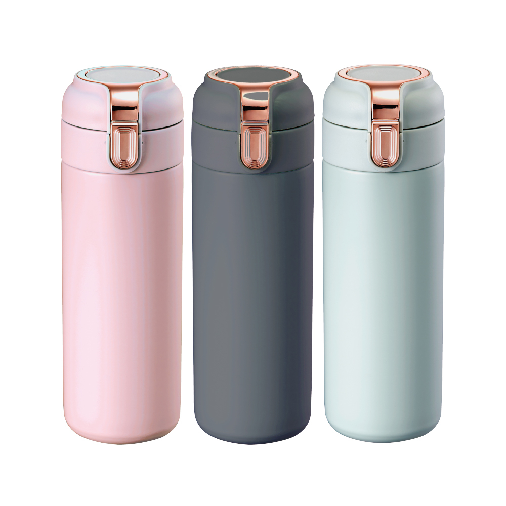 【川本之家】316真空金本木彈跳保溫瓶(420ml) JA-HL420 | 蝦皮購物