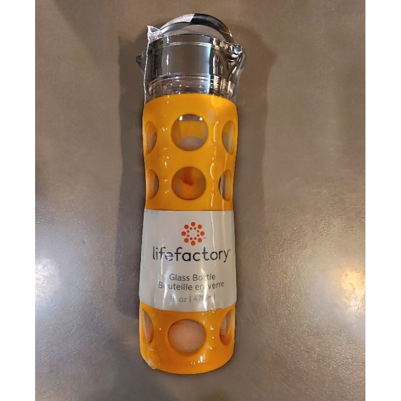 美國 Lifefactory 平口玻璃水瓶 ( 全新 | 蝦皮購物