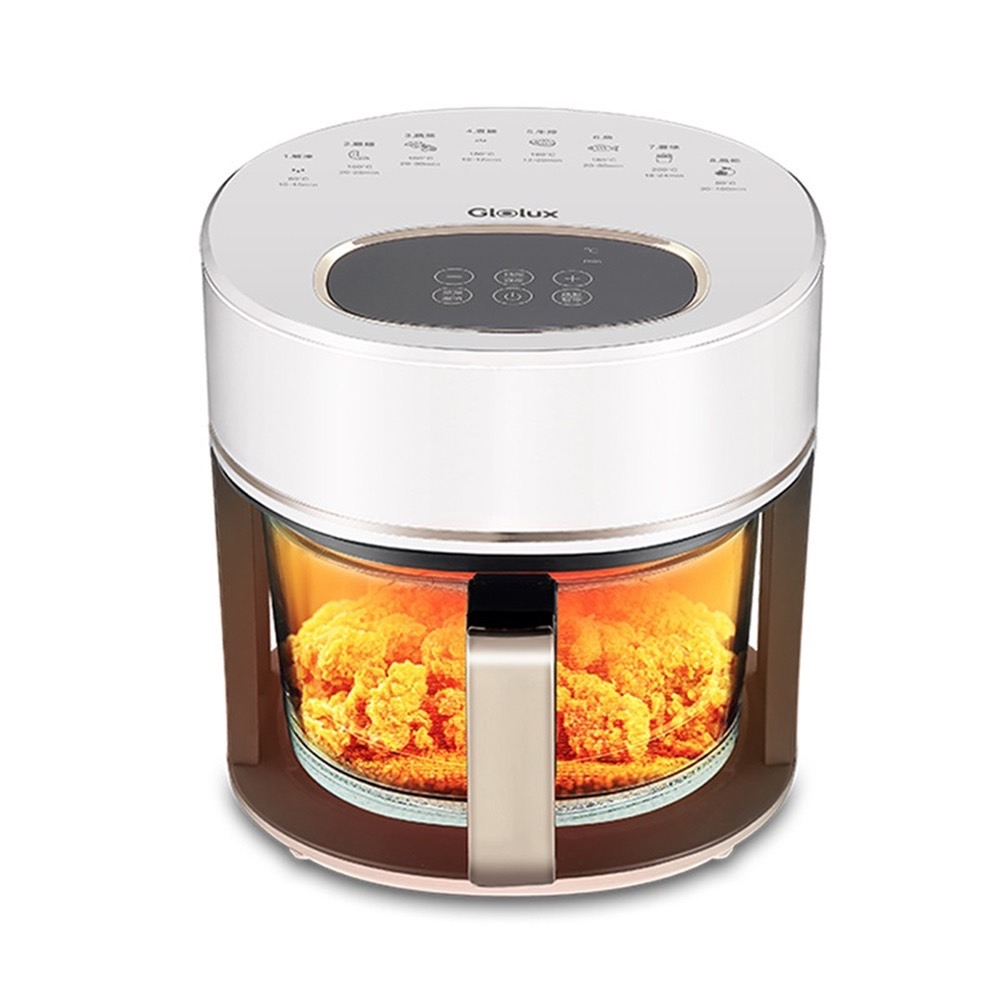 Glolux 3.5L 透明全景智慧晶鑽氣炸鍋 AF-3501/TC-351AF(兩色可選)【贈不鏽鋼食品夾 】 | 蝦皮購物