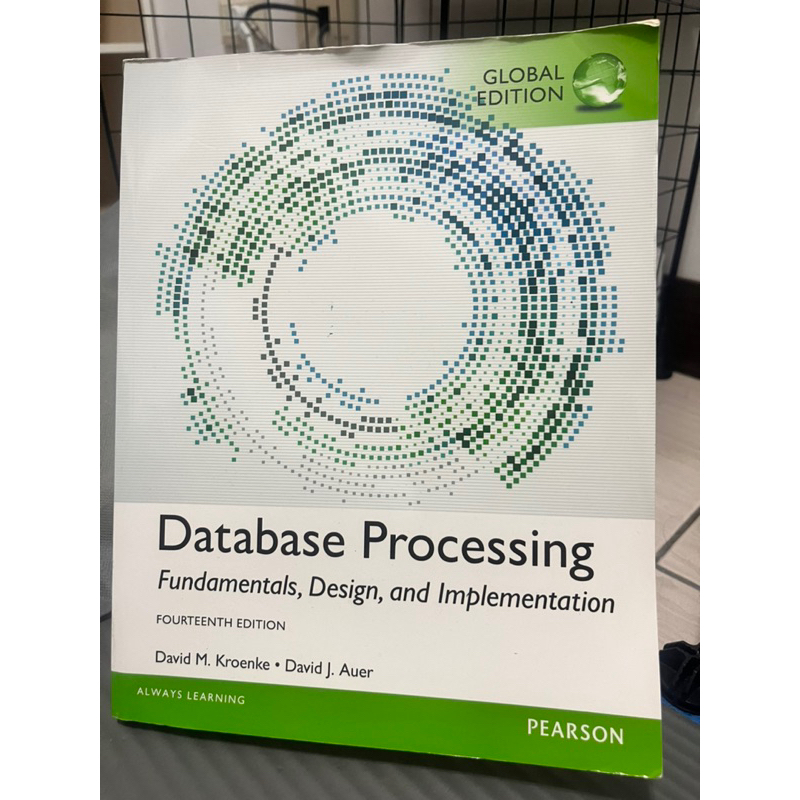 Database Processing 第十四版 大學原文書 | 蝦皮購物