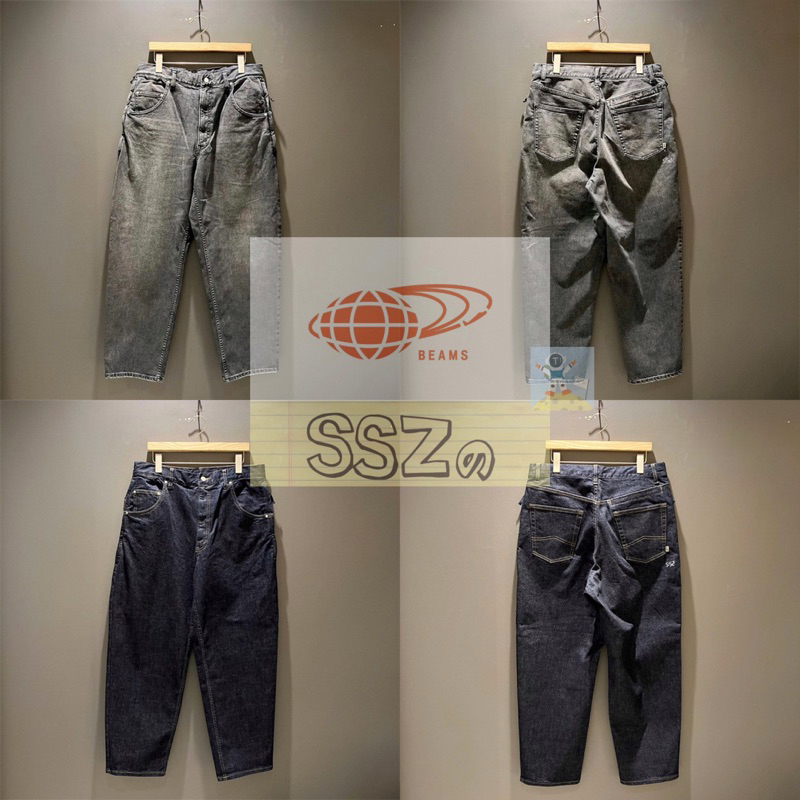 BEAMS x SSZ 23AW 552 DENIM JEANS 牛仔褲 長褲 休閒褲 | 蝦皮購物