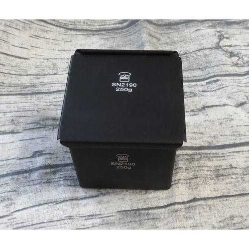 三能 SN2190 正方低糖健康土司盒 250克吐司盒 水立方一體成型鑄鋁方型土司盒 吐司模 大祺百貨 | 蝦皮購物