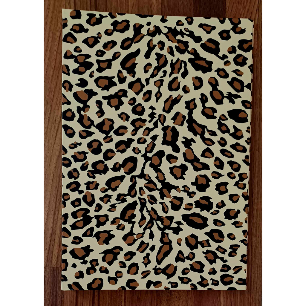 全新現貨 質感款 26孔活頁夾筆記本記事本/豹紋風 禮物 約長19.3x高28x背寬2(公分)(未打開的尺寸) | 蝦皮購物