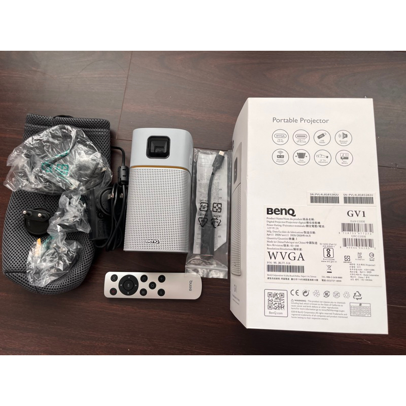 BenQ GV1 LED無線行動投影機 二手現貨 | 蝦皮購物